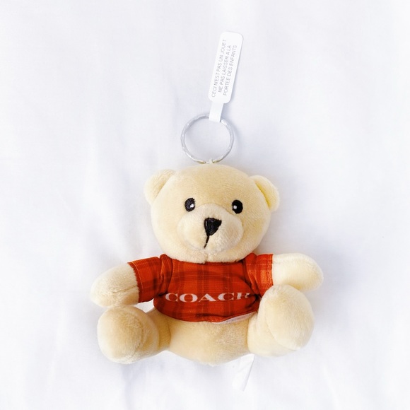 Coach | Accessories | Coach Plush Keychain | Poshmark